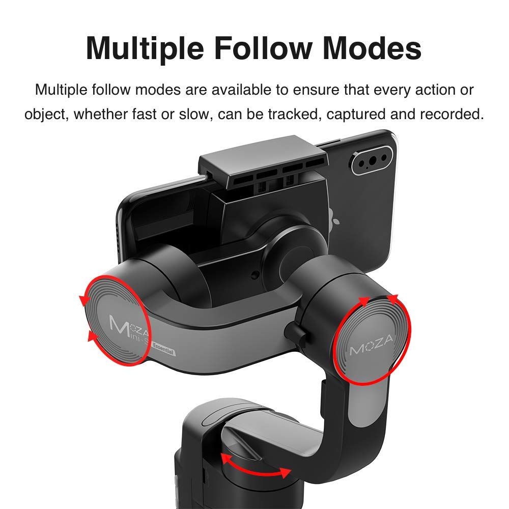 MOZA Mini-S | Foldable and Portable Smartphone Gimbal